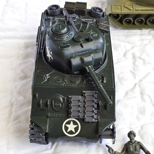 Toys | Sherman M3a4 Tank Ray American Ww2 Tank Tan Camo Helicopter 7 ...